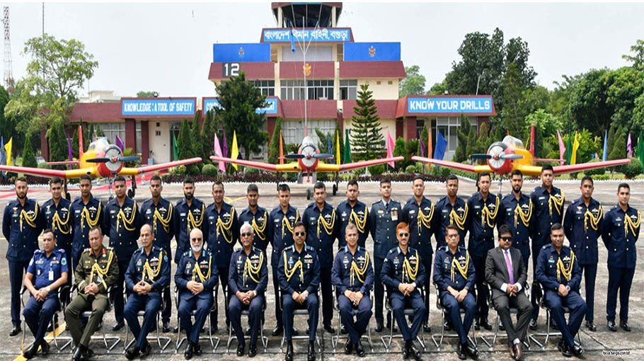 Certificate-awarding ceremony of BAF flying instructors’ course held ...