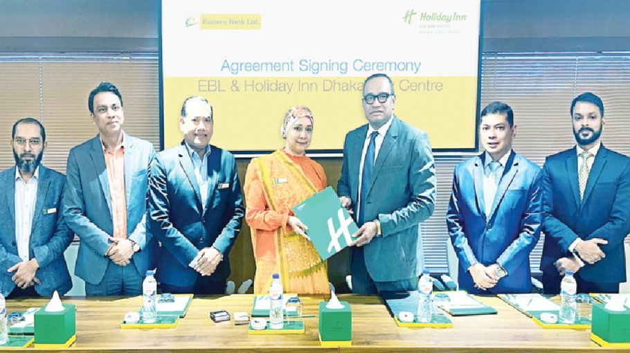 EBL inks deal with Holiday Inn Dhaka City Centre - Bangladesh Post