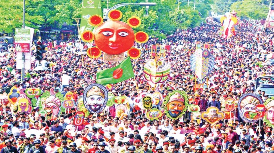 Mongol Shobhajatra preparations 1430 begin - Bangladesh Post